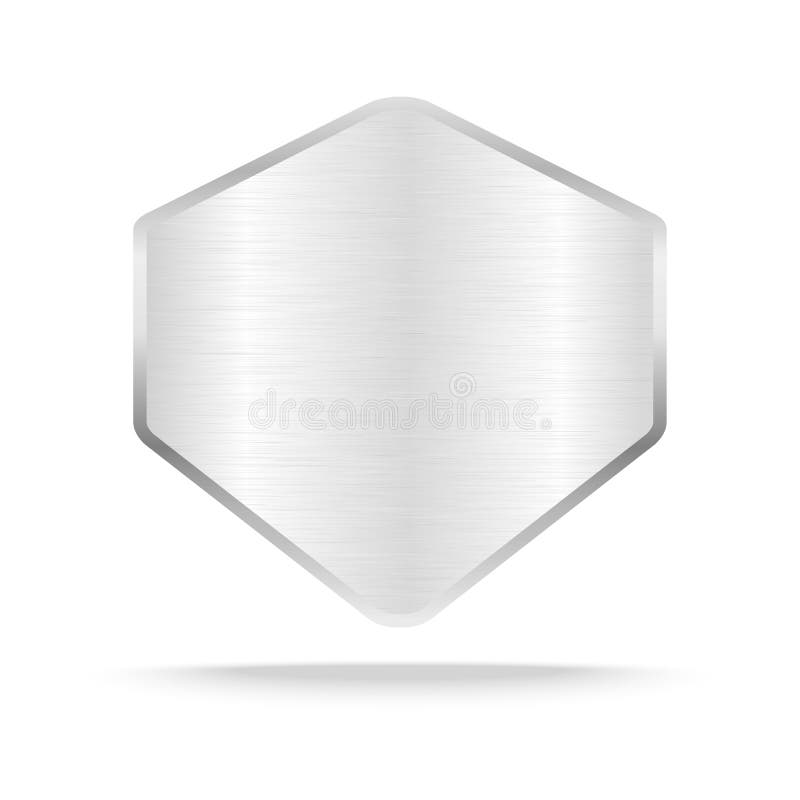 Vector Metal Labels or Name Plate Stock Vector - Illustration of plate ...