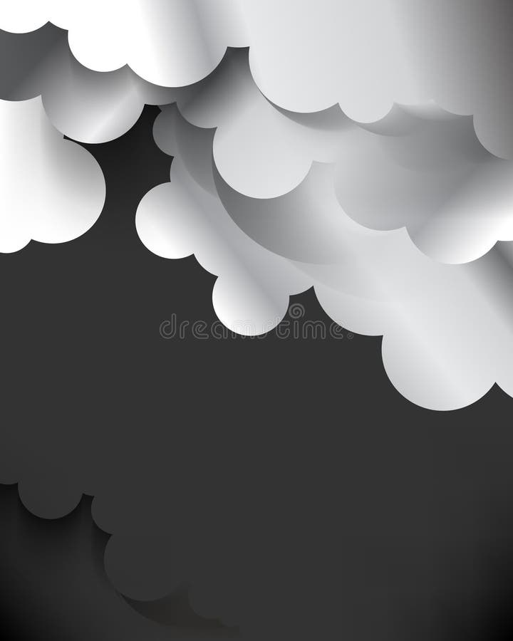 Vector Metallic Cloud Concept Design Stock Vector - Illustration of ...