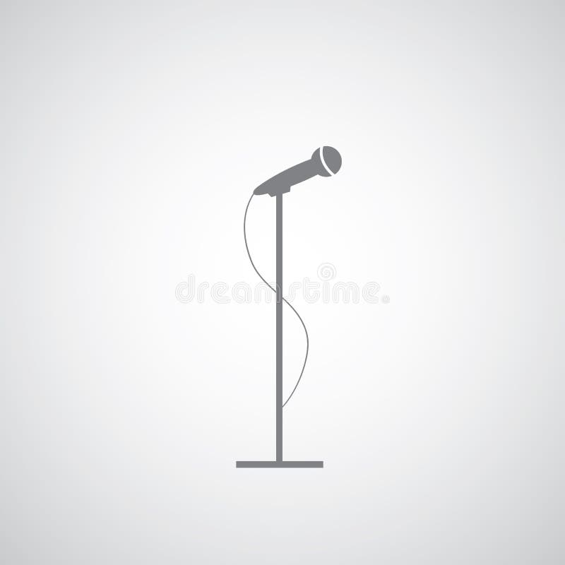 Pop Singer Performing on Stage with Crowd Cheering Stock Vector ...