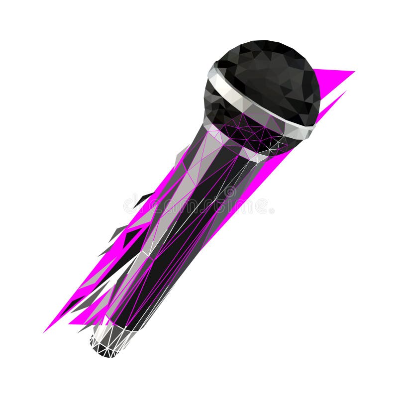 Low Poly Microphone Stock Illustrations – 412 Low Poly Microphone Stock ...