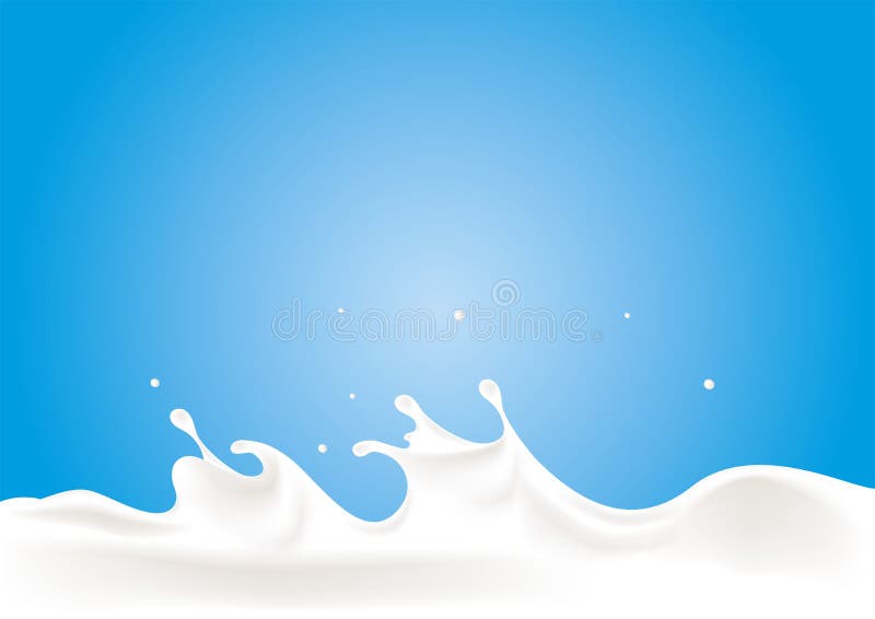 Milk Splash Vector Png