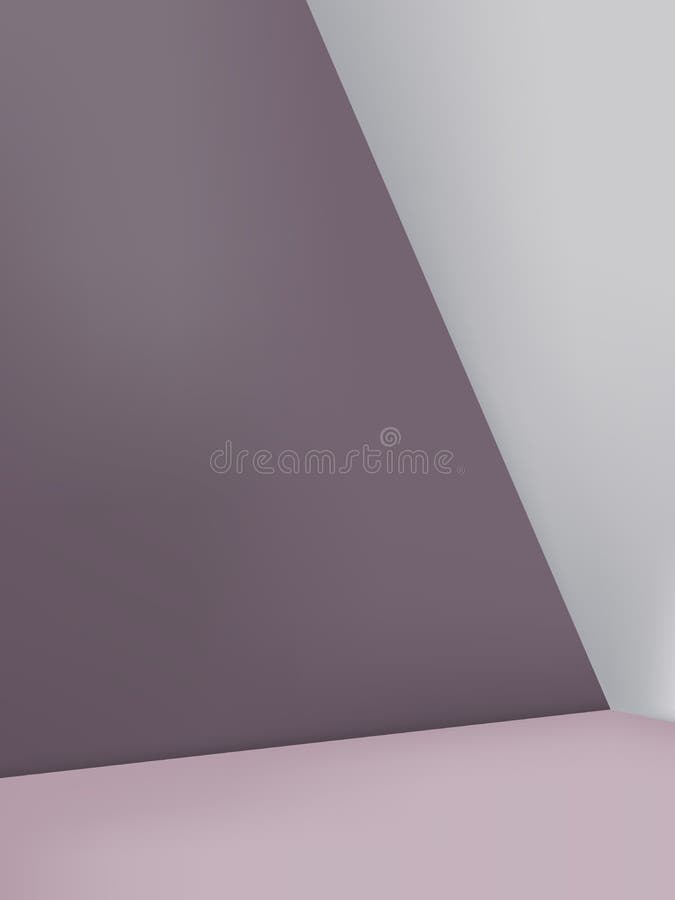 Vector Minimal Background, Geometric Corner in Pastel Stock Vector ...