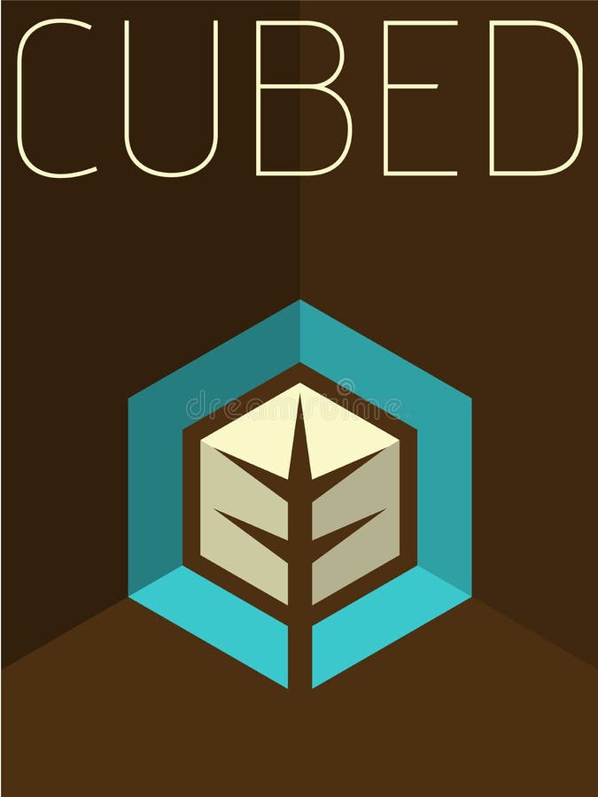 Vector Minimal Design - Cubed Stock Vector - Illustration of modern ...