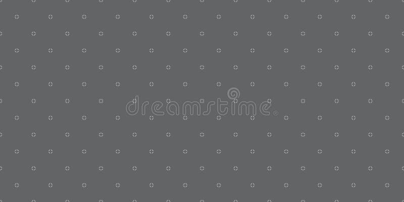 Vector Minimal Geometric Seamless Pattern. Subtle Dark Gray Abstract ...