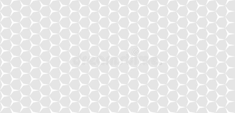 Vector Minimalist Geo Pattern. Seamless Texture with Light Gray Formed ...