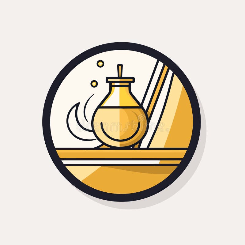 Vector of a Minimalist and Modern Logo Featuring a Pot and Spoon in ...