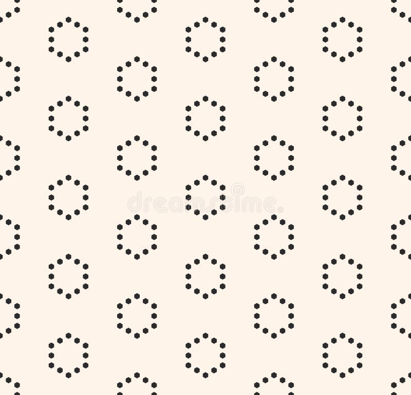 Vector Minimalist Seamless Pattern, Simple Geometric Texture Wit Stock ...