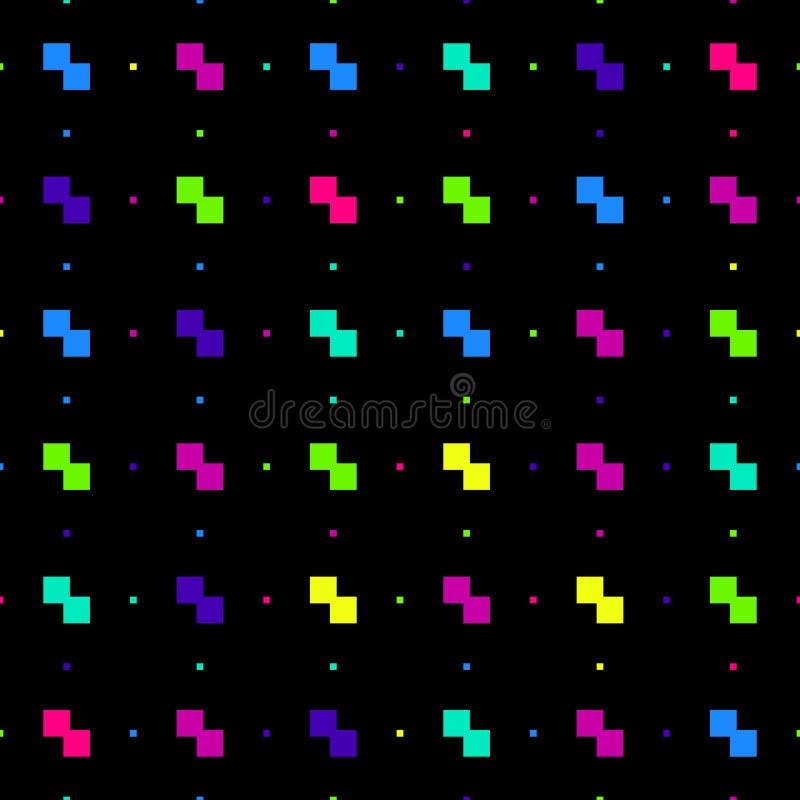 Neon Pixels Stock Illustrations – 1,338 Neon Pixels Stock Illustrations ...