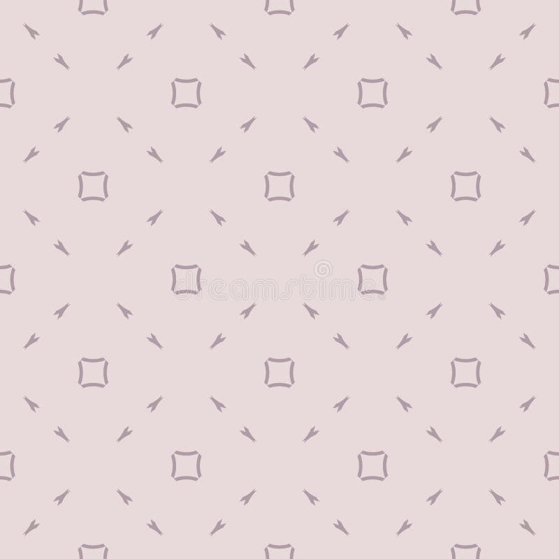 Vector Minimalist Seamless Pattern with Small Arrows, Squares. Stock ...