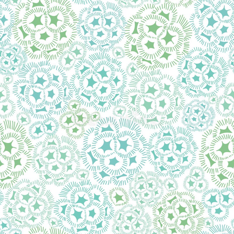 Vector Blue and Mint Green Grapevines Fruit Repeat Seamless Pattern ...
