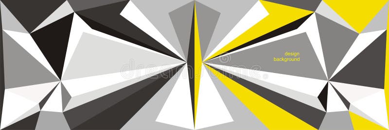 Vector Mirror Accent Star Origami Abstract Design Background Stock ...