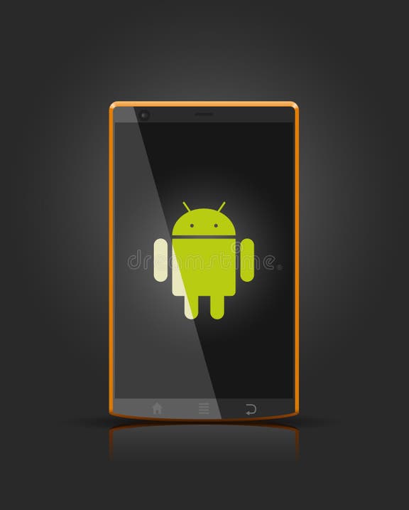 Vector Mobile Android Device Editorial Photography - Illustration of ...