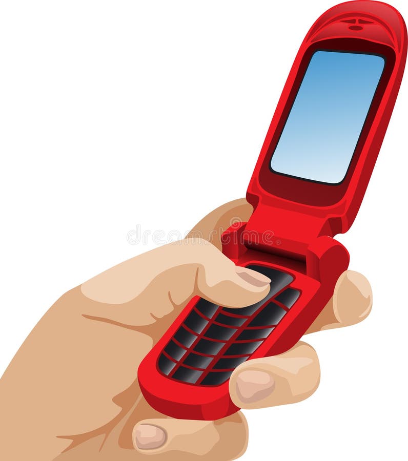 Male Hand Dial on Landline Phone Stock Image - Image of telephone ...
