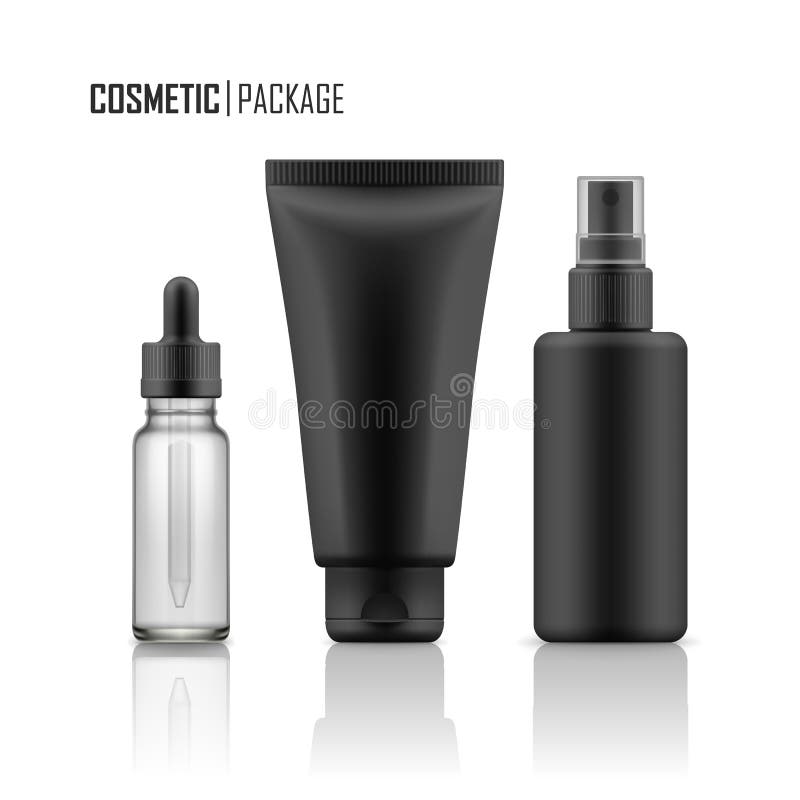 Cosmetic Cream Black Background Stock Illustrations – 13,984 Cosmetic ...