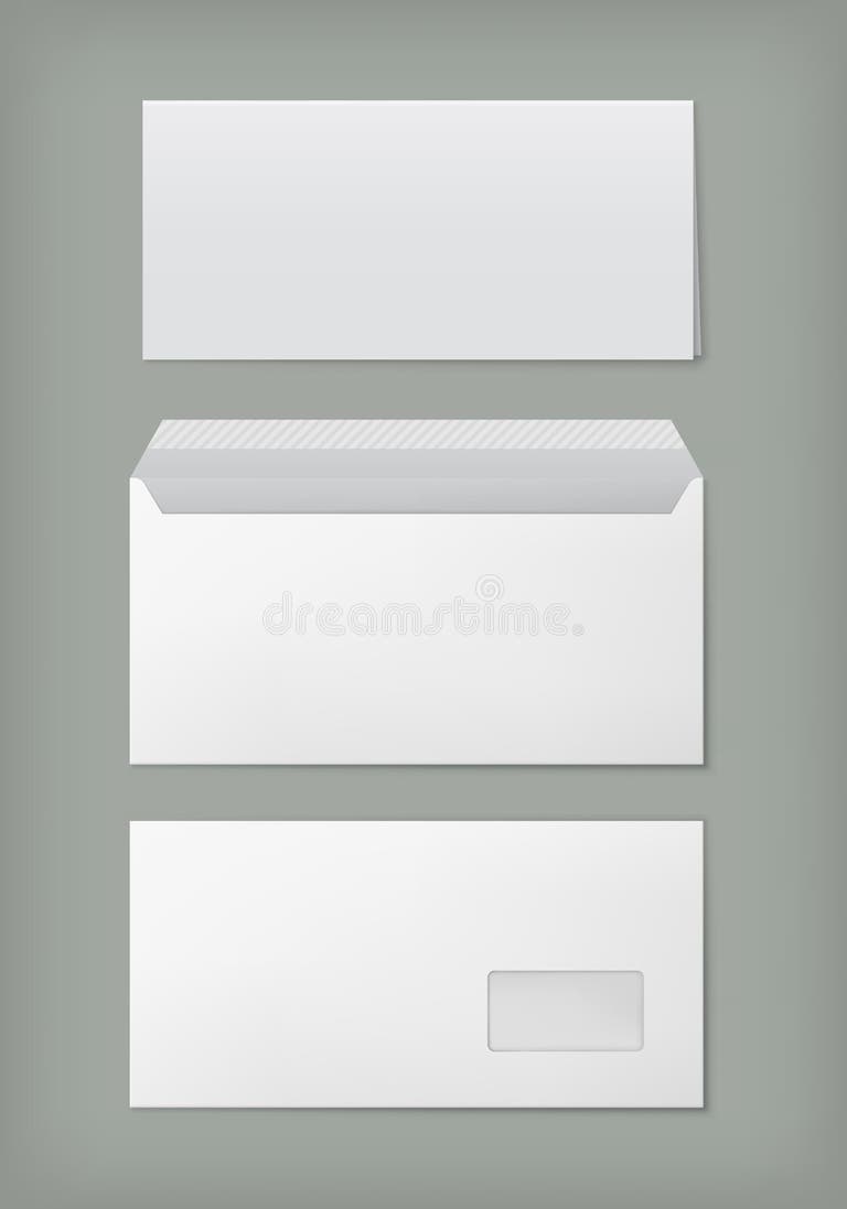 Envelope Mock Up Vector Stock Illustrations – 3,223 Envelope Mock Up ...
