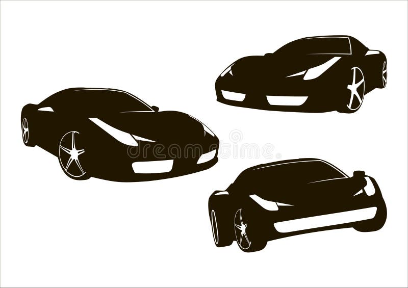 Vector models of cars stock vector. Illustration of cars - 231486380
