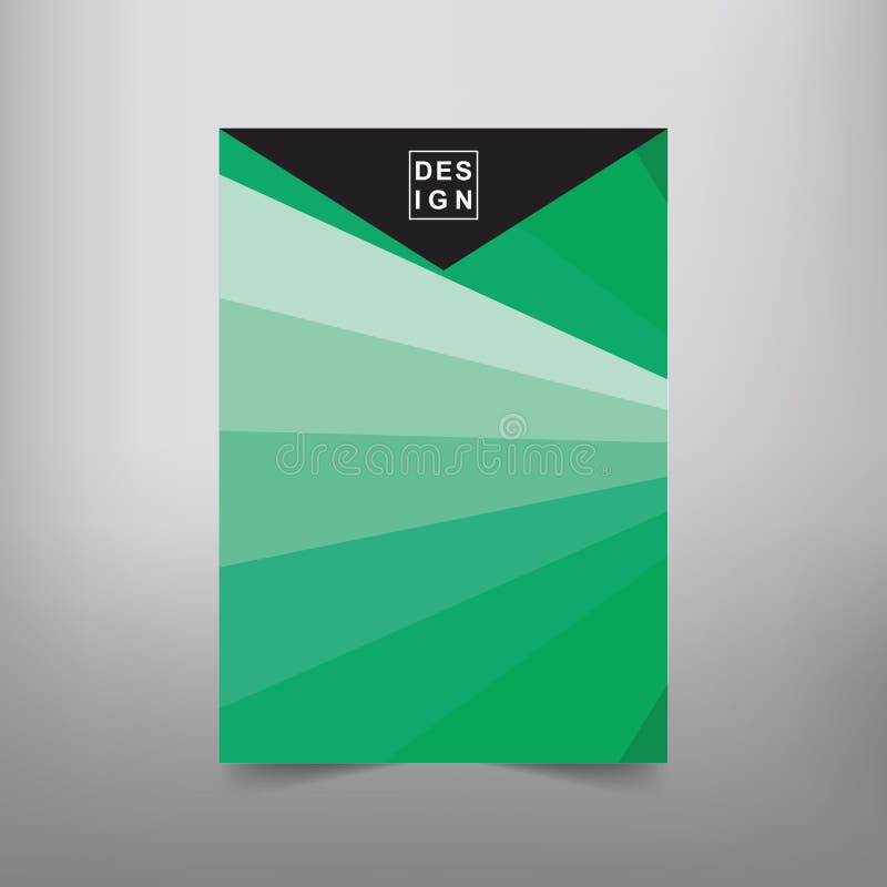 Modern Vector Abstract Book Cover Template. Vector of Modern Abstract ...
