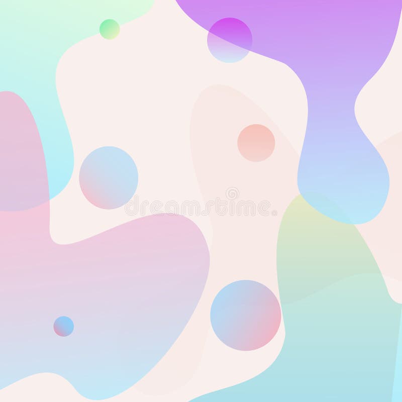 Vector of Modern Abstract Background, Soft Colors Stock Vector ...