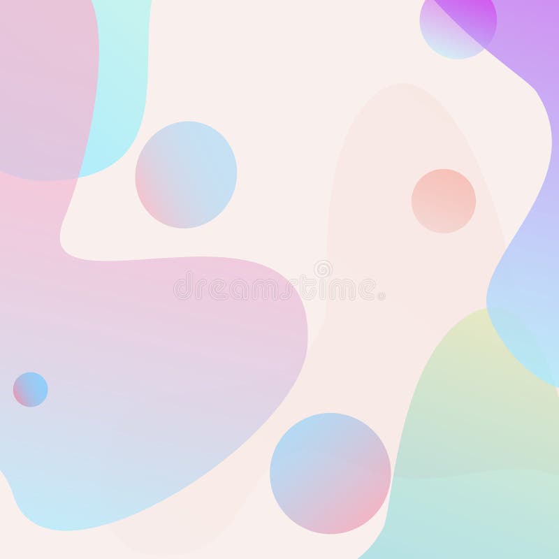 Vector of Modern Abstract Background, Soft Colors Stock Vector ...