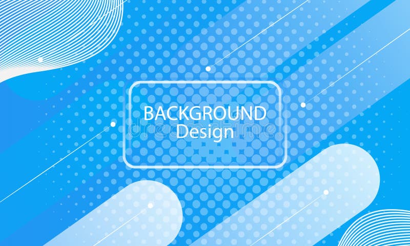 Vector Modern Blue Abstract Background Template Design Stock ...