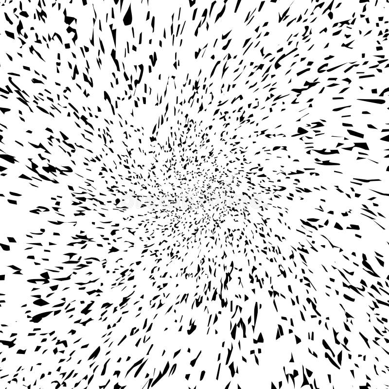 Vector Modern Abstract Geometry Dust Pattern. Black and White Seamless ...