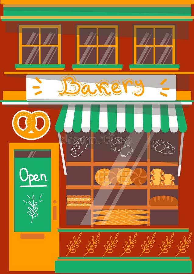 Bakery Shop Front Modern