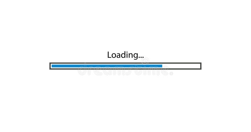 Loading Bar Gif Blue