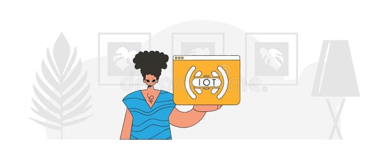 Vector Modern Character Style of a Guy Sitting on the Floor, Holding an ...