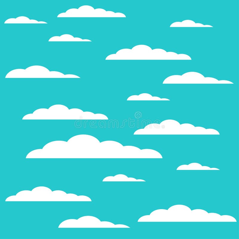 Vector Modern Cloud Design Background. Stock Vector - Illustration of ...