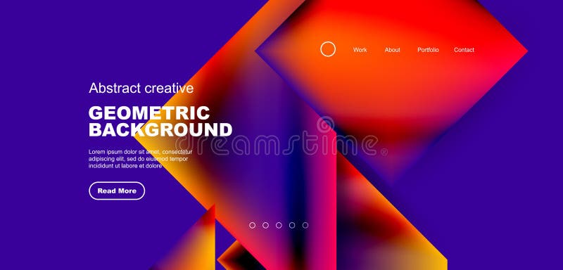 Vector Modern Creative Abstract Background Design Stock Vector ...