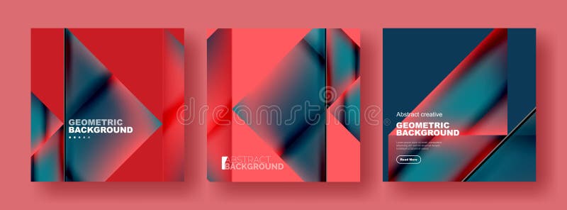 Vector Modern Creative Abstract Background Stock Vector - Illustration ...