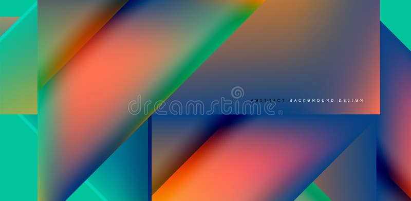 Vector Modern Creative Abstract Background Template Stock Vector ...