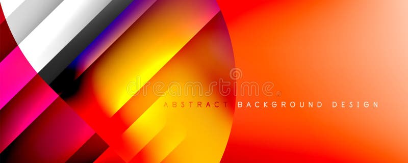 Vector Modern Creative Abstract Background Template Stock Vector ...