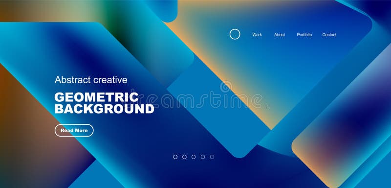 Vector Modern Creative Abstract Background Stock Vector - Illustration ...