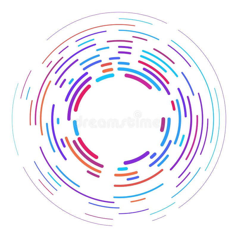 Vector Modern Creative Backdrop Of Vivid Multi Colored Curved Elements ...