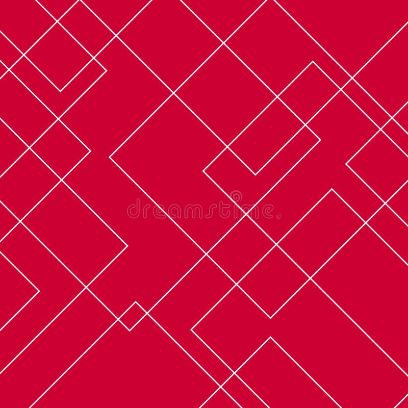 Vector Modern Geometric Square Diamond Shape Pattern. Simple Abstract ...