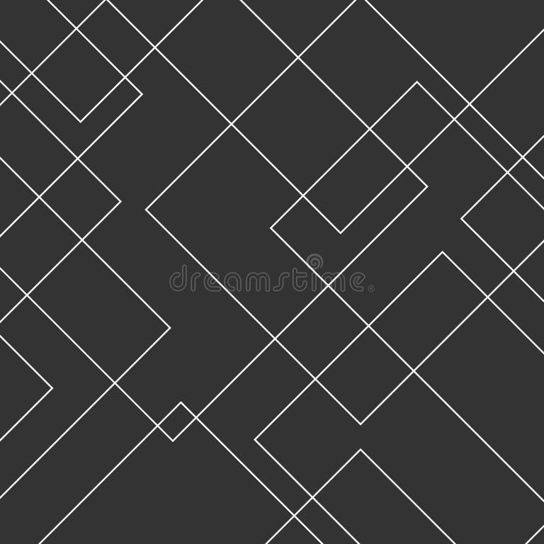 Vector Modern Geometric Square Diamond Shape Pattern. Simple Abstract ...
