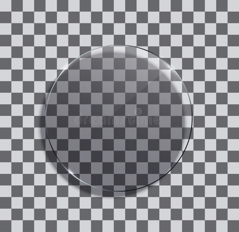 Vector modern glass circle stock vector. Illustration of shiny - 46398847