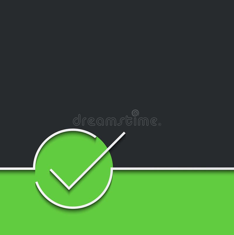 Moderne Groene Vink in Vector Op Zwart Vector Illustratie ...