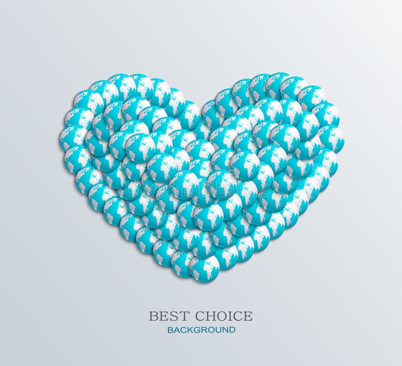 Vector modern heart icon stock vector. Illustration of internet - 42977489