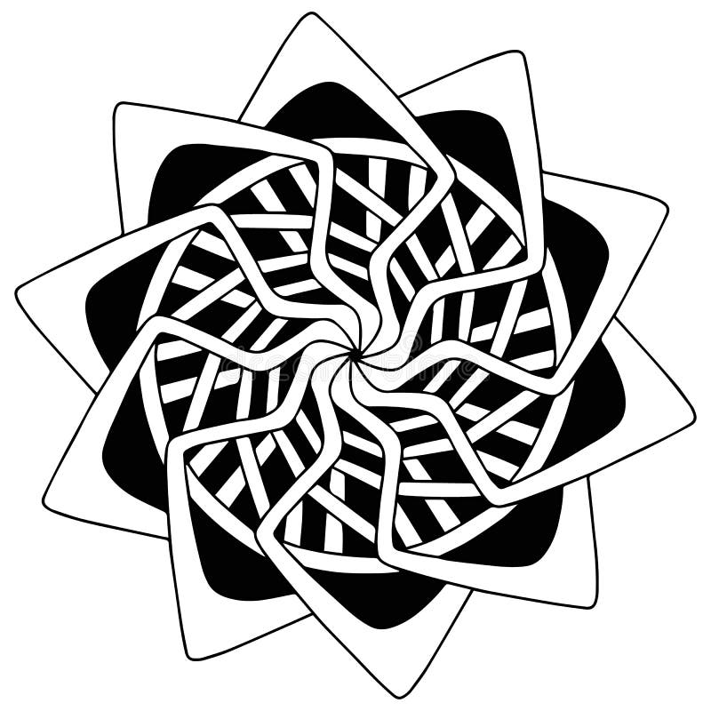 Vector Modern Mandala. Original Design Element Stock Vector ...