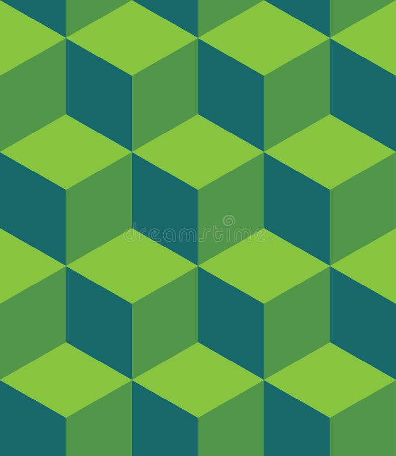 Geometry Cubes Optical Illusion Floor in the Park of Tbilisi. Geometry ...