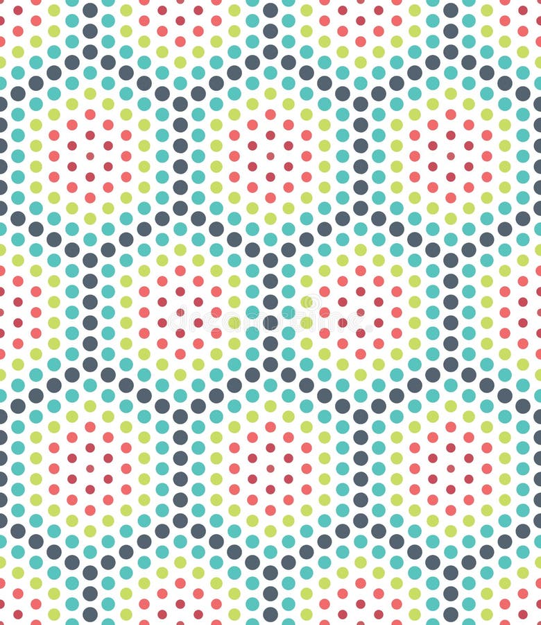 Multicolored Dots Seamless Pattern Stock Illustrations – 3,047 ...