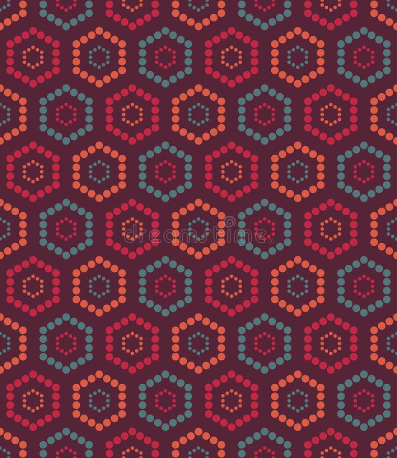 Vector Modern Seamless Colorful Geometry Hexagon Pattern, Color ... Vector Modern Seamless Colorful Geometry Hexagon Pattern, Color ...