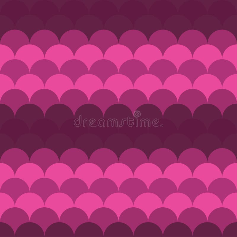 Vector Modern Seamless Colorful Geometry Pattern Overlapping Circles