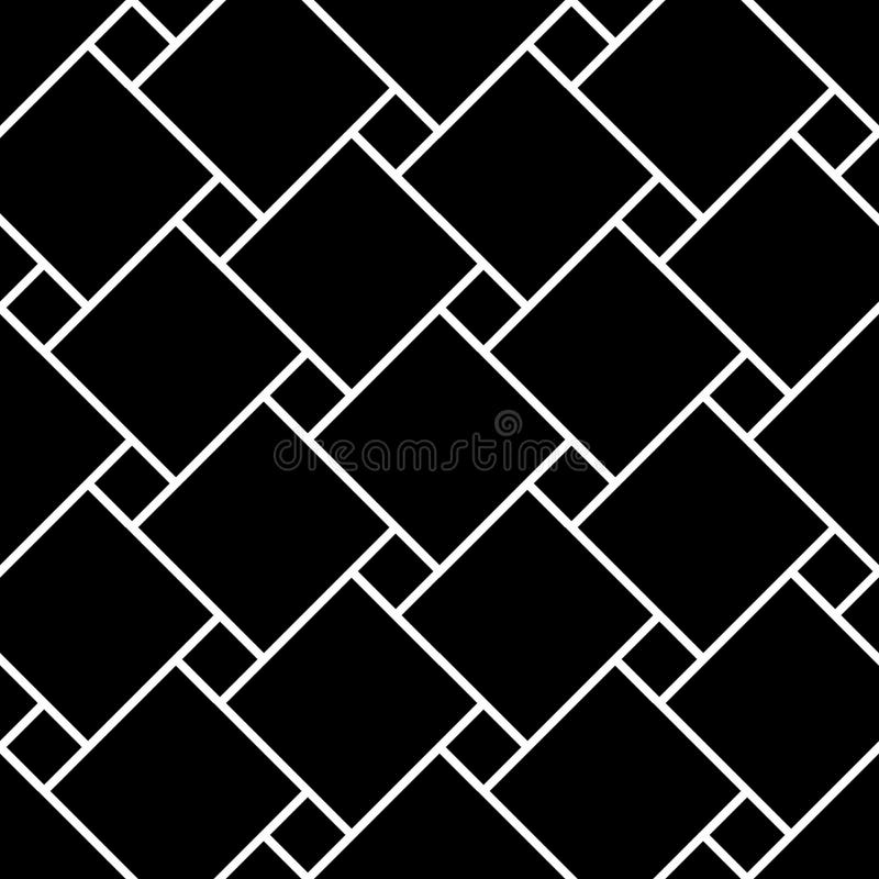 Vector Modern Seamless Geometry Pattern Squares, Black and White ...