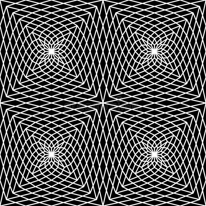 Vector Modern Seamless Geometry Pattern Squares 3d , Black and White ...