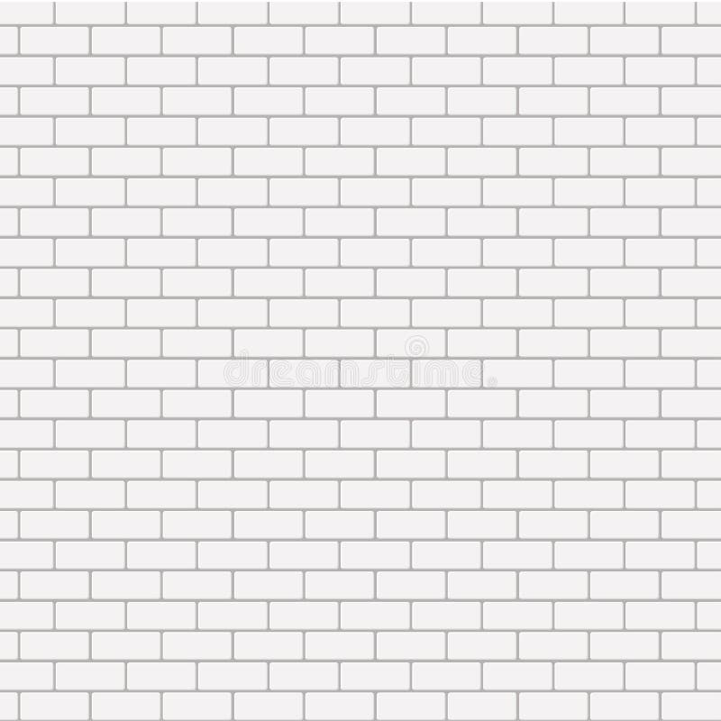 Vector Modern Seamless White Brick Background Stock Vector ...