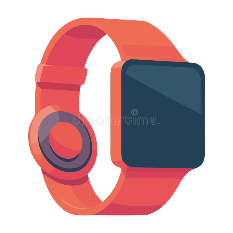 Vector Modern Smart Bracelet Stock Vector - Illustration of technology ...