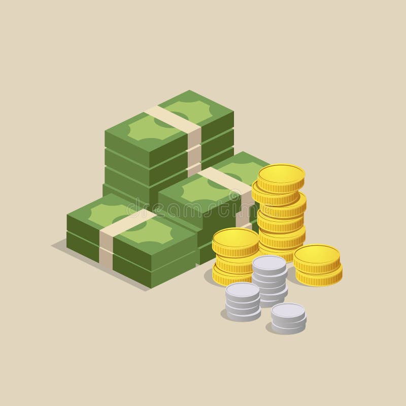 Vector Money Design Background Stock Vector - Illustration of wealth ...